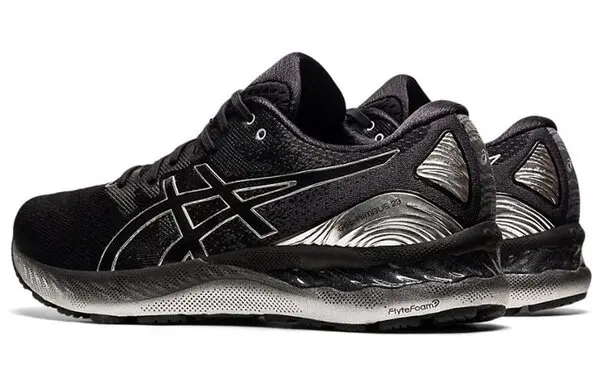 Asics Gel-nimbus 23 Platinum Low Top Sneakers - Black
