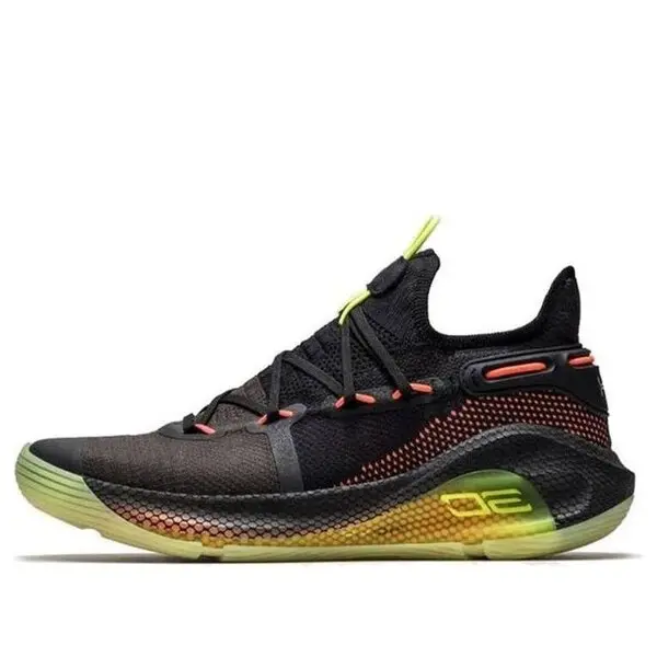 Under Armour Curry 6 "fox Theater" High Top Sneakers - Orange