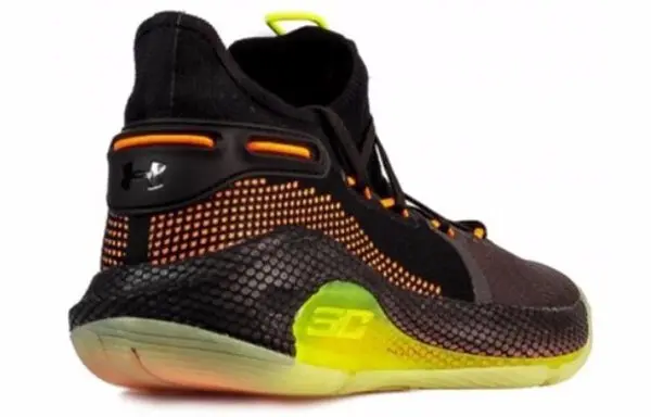 Under Armour Curry 6 "fox Theater" High Top Sneakers - Orange