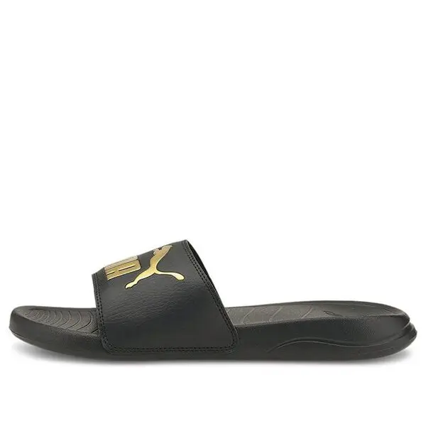 PUMA Popcat 20 Slide - Black/team Gold