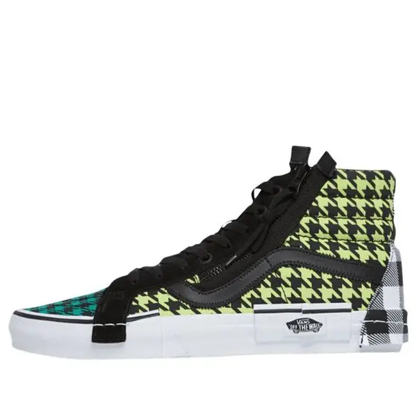 VANS Sk8-hi "what The Buffalo" Multi Plaid High Top Sneakers