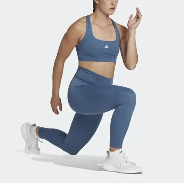 Adidas Optime Training 7/8 Leggings - Blue