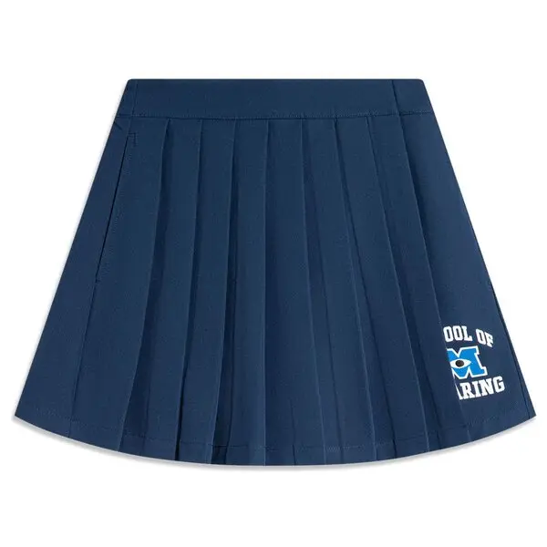 LI-NING X Disney Monsters University Graphic Skirt - Navy