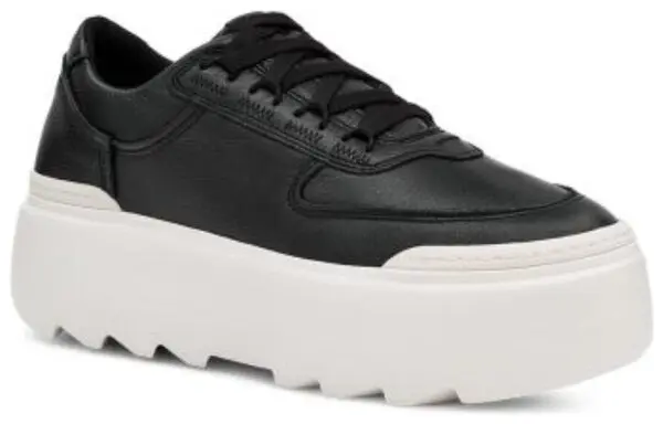 UGG Marin Mega Lace Platform Sneakers - Black