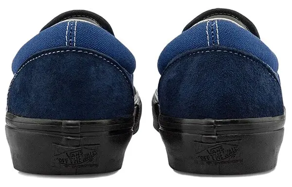 VANS Skate Slip-on Sneakers - Blue/black