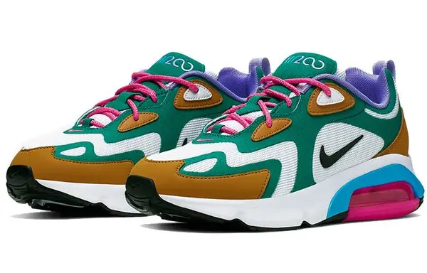 Nike Max 200 "mystic Green" Sneakers - Green/gold/blue