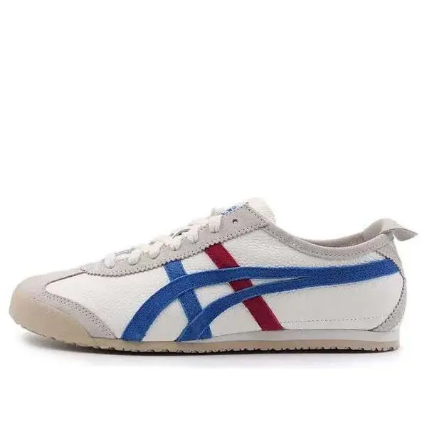Onitsuka Tiger Mexico 66 Vintage Lace Up Sneakers - White/directoire Blue