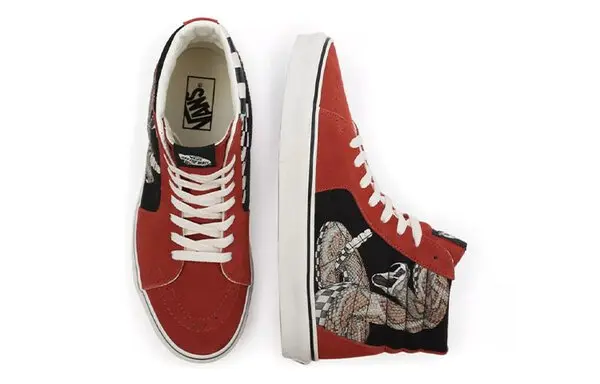 VANS Sk8-hi "desert Snake" High Top Sneakers