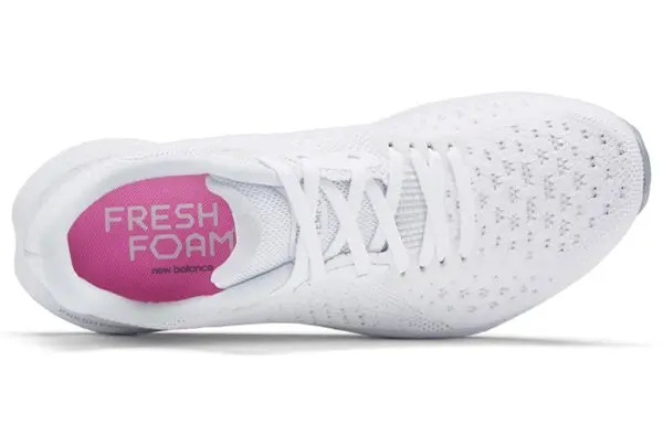 NEW BALANCE Tempo Performance Athletic Shoes - White/grey