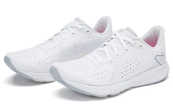 NEW BALANCE Tempo Performance Athletic Shoes - White/grey