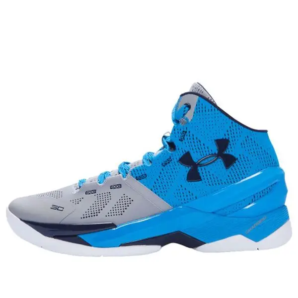 Under Armour Curry 2 'electric Blue' Basketball Shoes - Grey