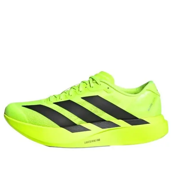 Adidas Adizero Evo Sl Athletic Sneakers - Lucid Lemon/core Black/metallic Silver