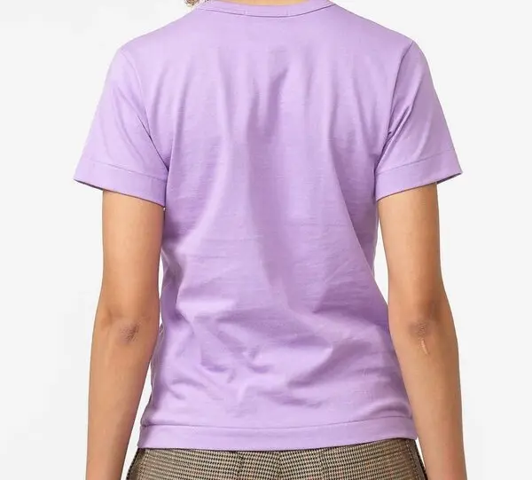 Play Comme Des Garcon Mini Logo T-shirt - Purple