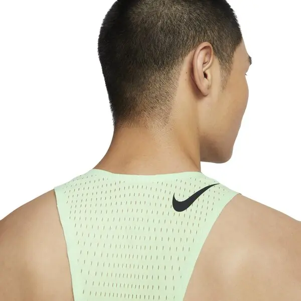 Nike Aeroswift Dri-fit Adv Running Vest - Green