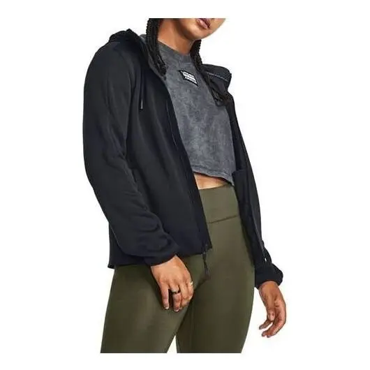 Under Armour Essential Swacket Full Zip Jacket - Black