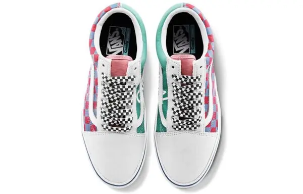 VANS Comfycush Old Skool Sneakers - Bluered