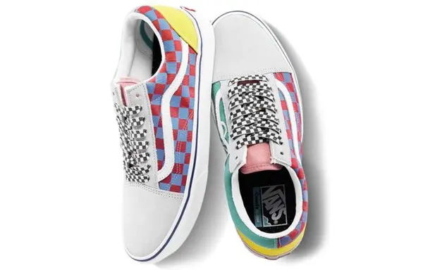 VANS Comfycush Old Skool Sneakers - Bluered