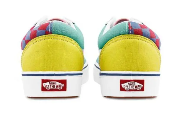 VANS Comfycush Old Skool Sneakers - Bluered