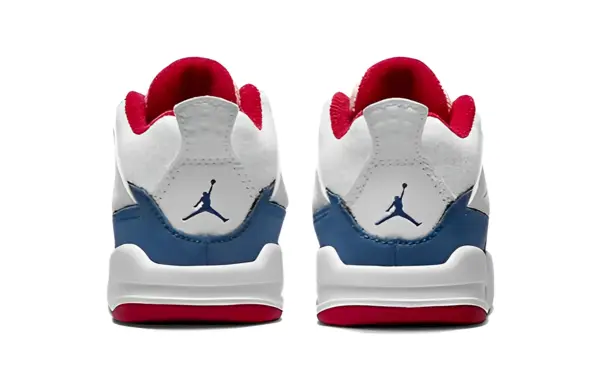JORDAN Air 4 Retro 'messy Room' Sneakers - Blue/white/red