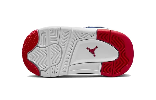 JORDAN Air 4 Retro 'messy Room' Sneakers - Blue/white/red