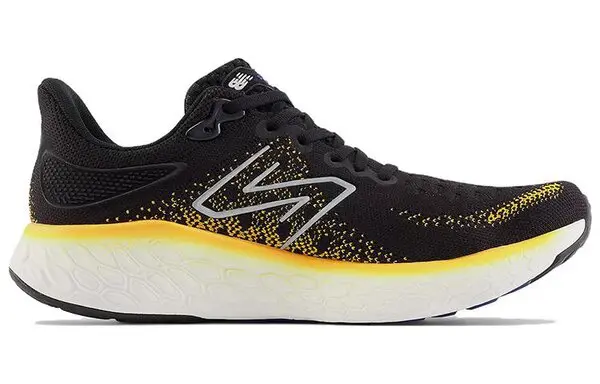 NEW BALANCE Fresh Foam X 1080v12 Athletic Sneakers - Black/hot Marigold