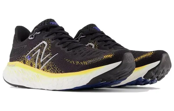 NEW BALANCE Fresh Foam X 1080v12 Athletic Sneakers - Black/hot Marigold