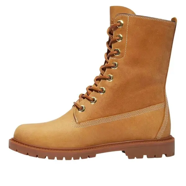 Timberland Premium 8-inch Waterproof Lace-up Boots - Wheat/full-grain