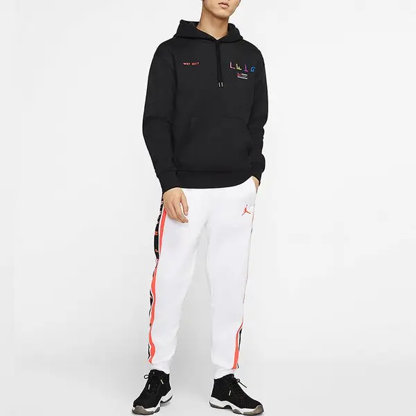 JORDAN Why Not" Fleece Pullover Hoodie