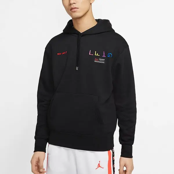 JORDAN Why Not" Fleece Pullover Hoodie
