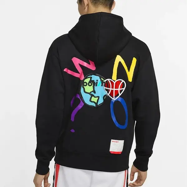 JORDAN Why Not" Fleece Pullover Hoodie