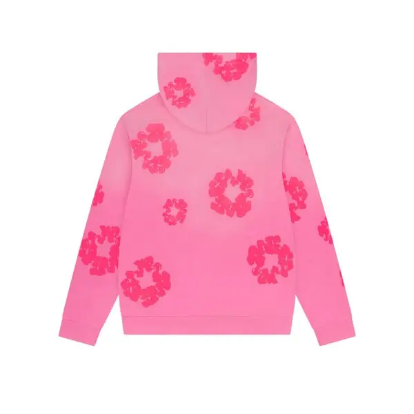 DENIM TEARS Cotton Wreath Hoodie - Pink