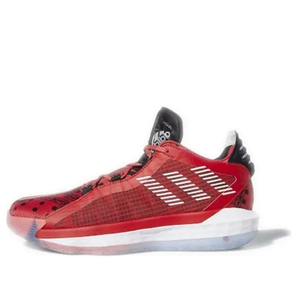 Adidas Dame 6 Gca "geek Up" Sneakers - Red