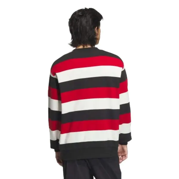 Adidas Stripe Crewneck Sweatshirt