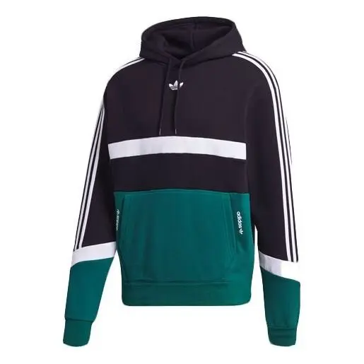 Adidas Originals Colorblock Sports Hoodie - Black
