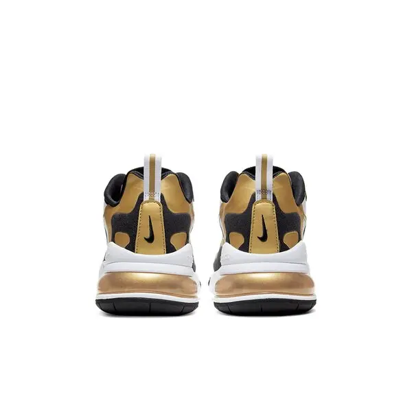 Nike Max 270 React "metallic Gold" Sneakers - Black/gold