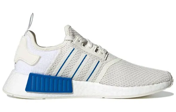 Adidas Nmd_r1 "white Blue Bird" Sneakers - White/blue