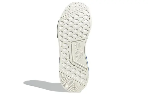 Adidas Nmd_r1 "white Blue Bird" Sneakers - White/blue