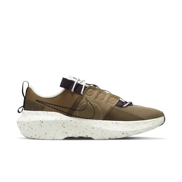 Nike Crater Impact Low Top Sneakers - White/green