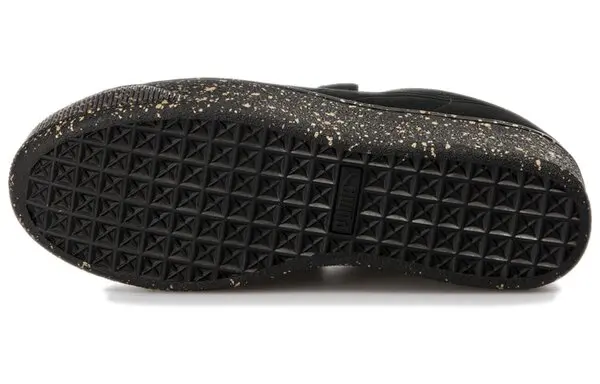 PUMA Vikky Platform Ribbon Sneakers - Black/gold