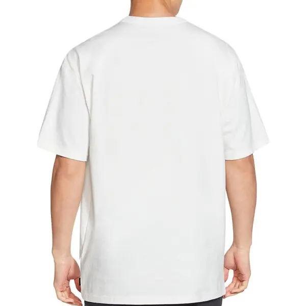 Nike Essential Pocket Embroidered Logo Short Sleeve Tee - White