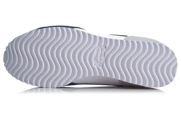 LI-NING 3km Classic Retro Athletic Sneakers - Whitegrayblue
