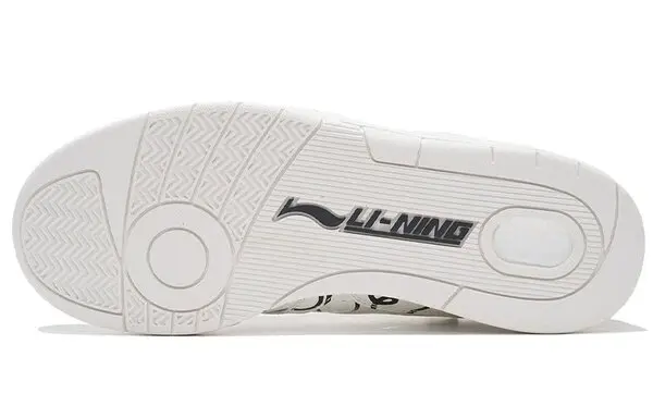 LI-NING 937 / Black Artistic Low Top Sneakers