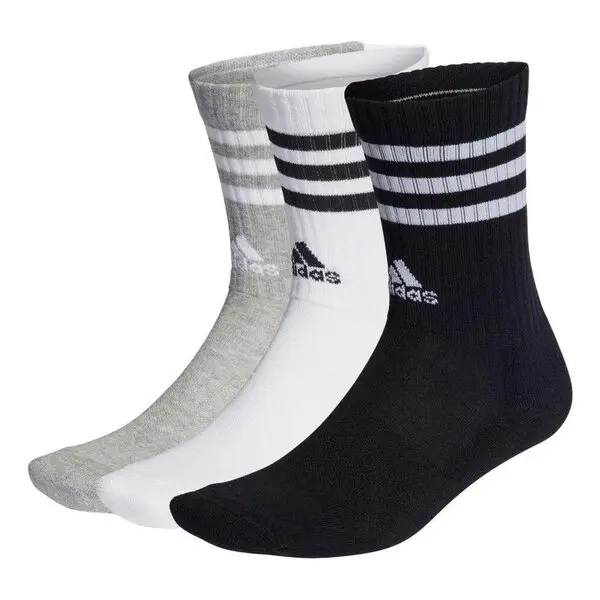 Adidas Cushioned Crew Socks Pack Of 3 - Multi-color