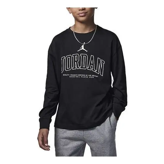 JORDAN No Look Long-sleeve T-shirt - Black