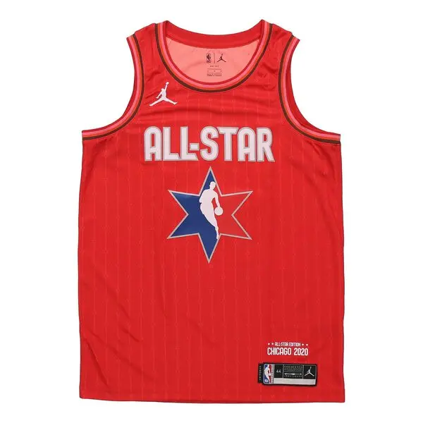 JORDAN All-star Edition Lebron James Jersey - Red