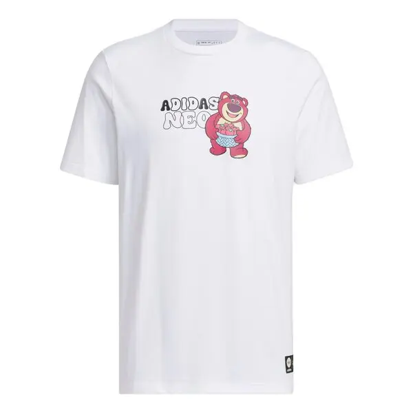 Adidas Neo X Lotso T-shirt 'white Red - White/red