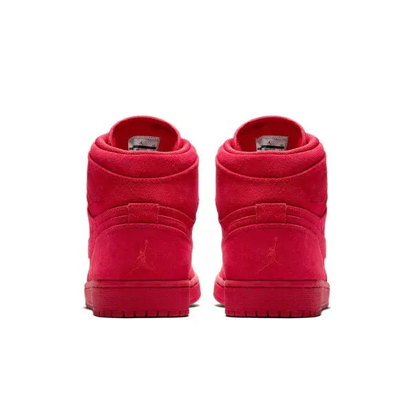 JORDAN 1 Retro High Suede Sneakers - Red