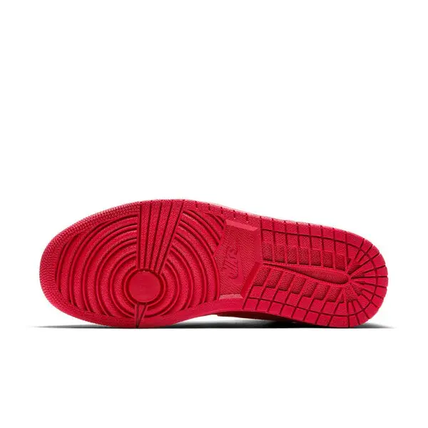JORDAN 1 Retro High Suede Sneakers - Red