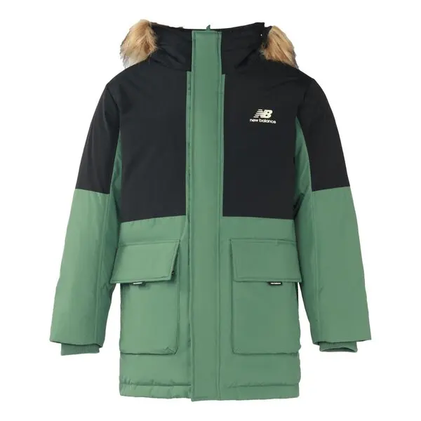 NEW BALANCE Color Block Down Parka