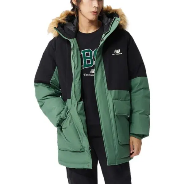 NEW BALANCE Color Block Down Parka